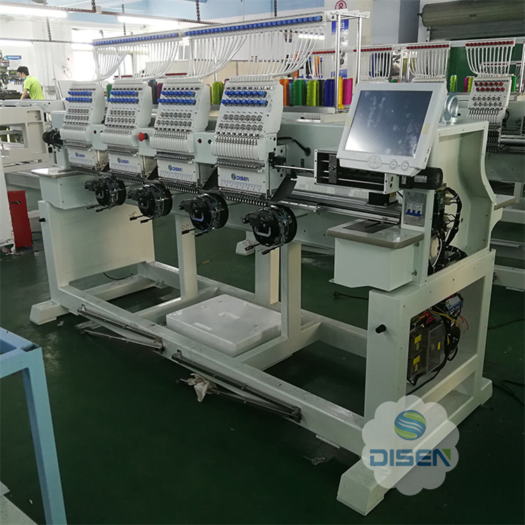 Customizable Design Heavy-duty Multi-head Embroidery Machine For Art ...
